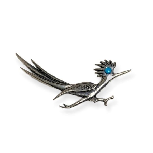 Vintage | Jewelry | Vintage 6s Mid Century Roadrunner Brooch J Ritter ...